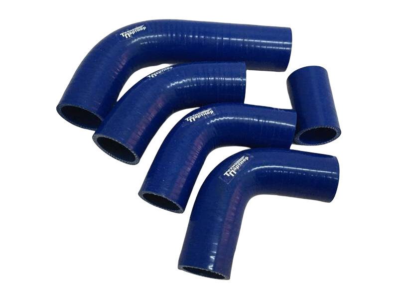 Патрубки радиатора на УАЗ Патриот/Хантер, ДВС-409, силикон, 5 шт.