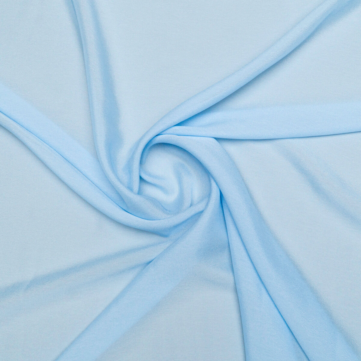 Вискоза, креп, голубой цвет, 1,4х1м