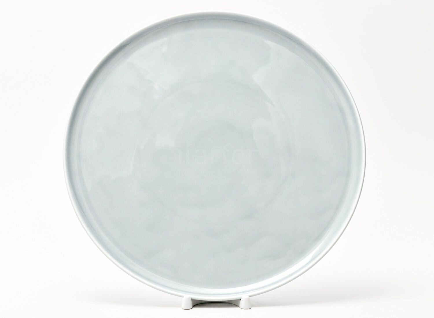 Блюдо для пиццы Акварель (светло-серый) Принц