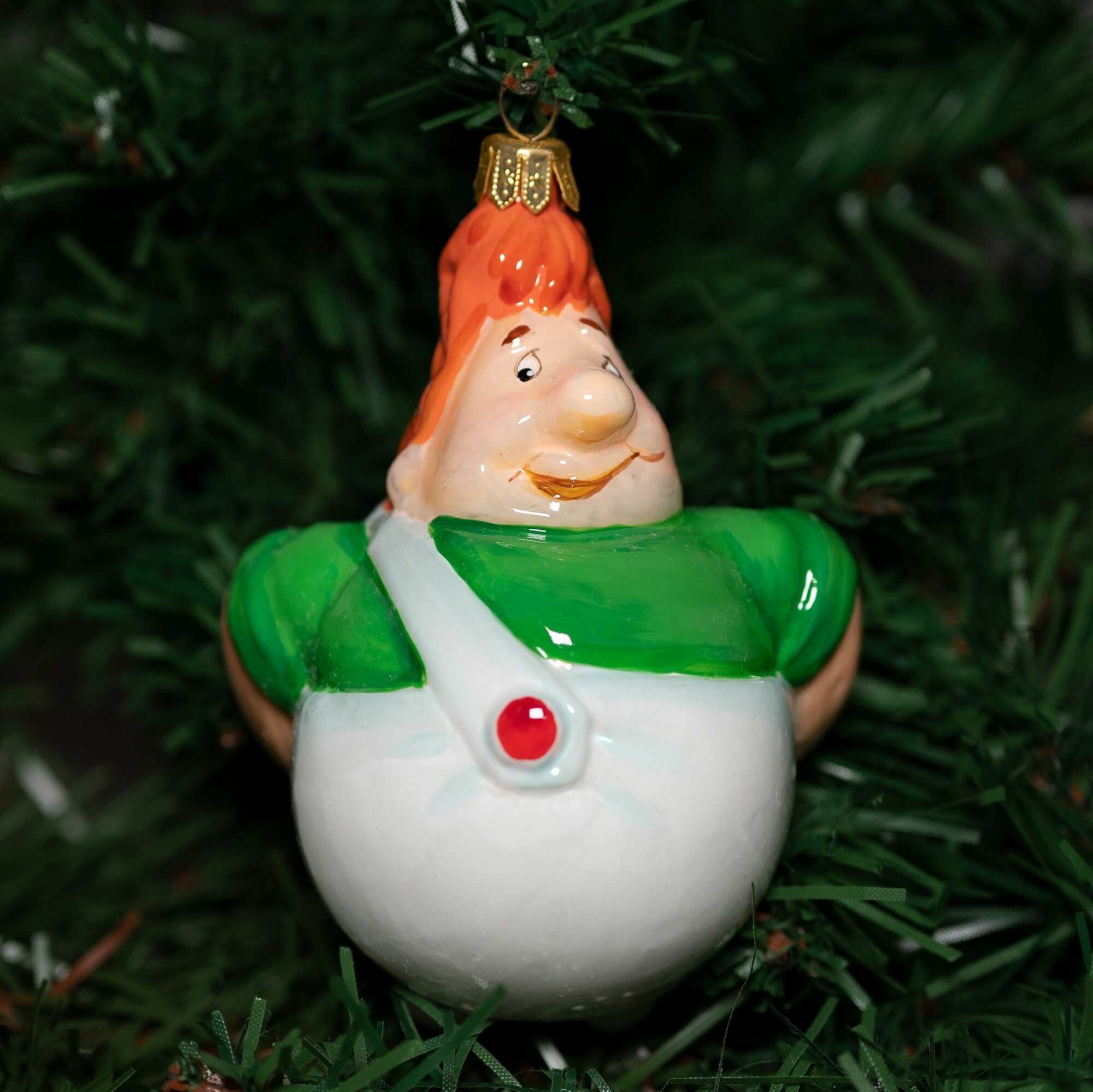 Игрушка на елку Карлсон с пропеллером