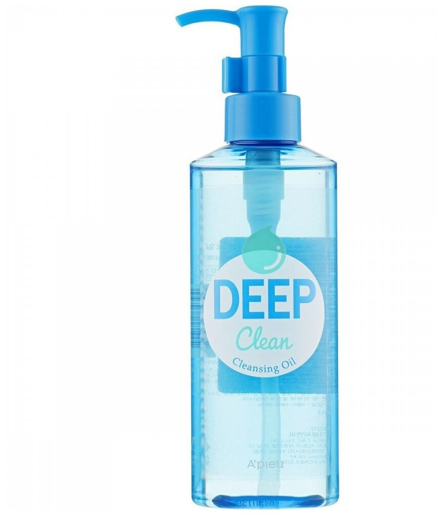Очищающее гидрофильное масло APIEU Deep Clean Cleansing Oil, 160 мл.