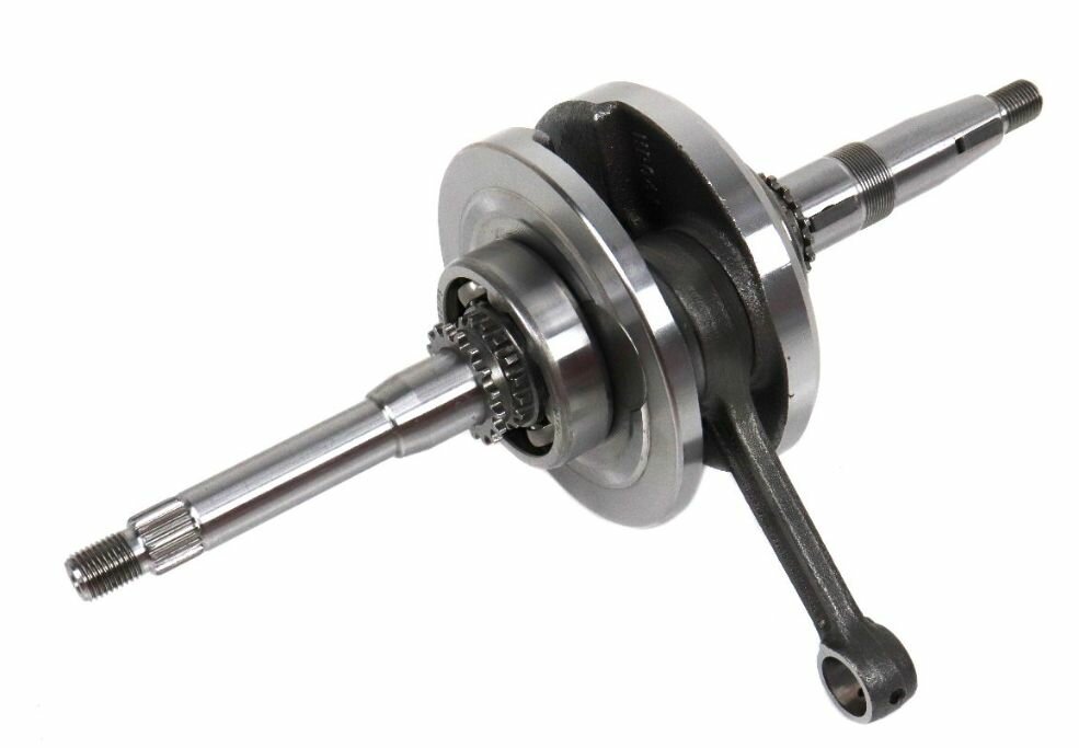 Коленвал 152QMI,157QMJ с подшипниками + 2-е звезды