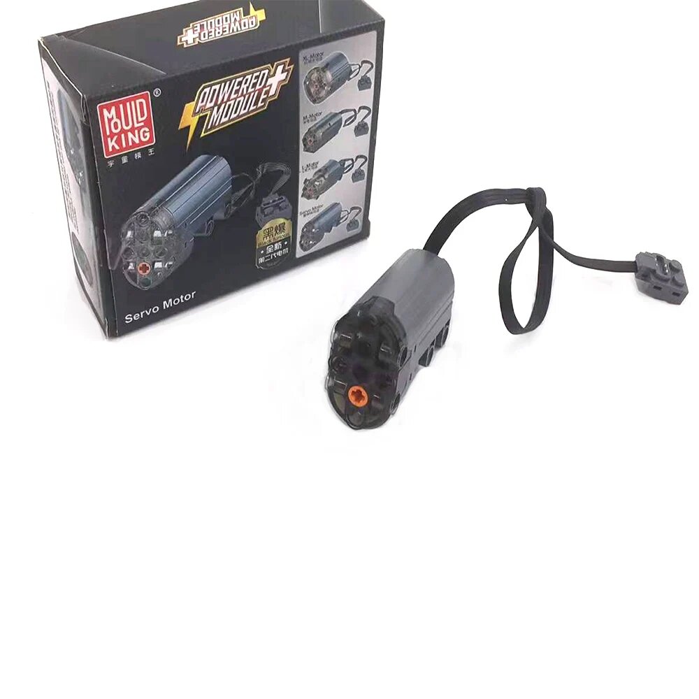 Mould King Servo Motor, черный, Second generation SF