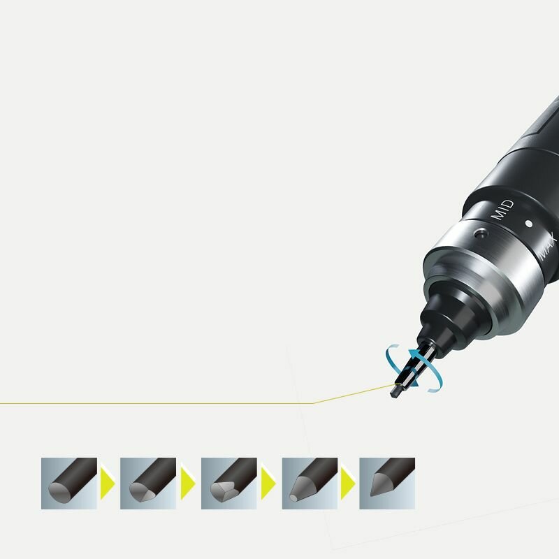Карандаш механический UNI Mitsubishi Pencil M5-5000, твердость грифеля HB, цвет синий — фото 1