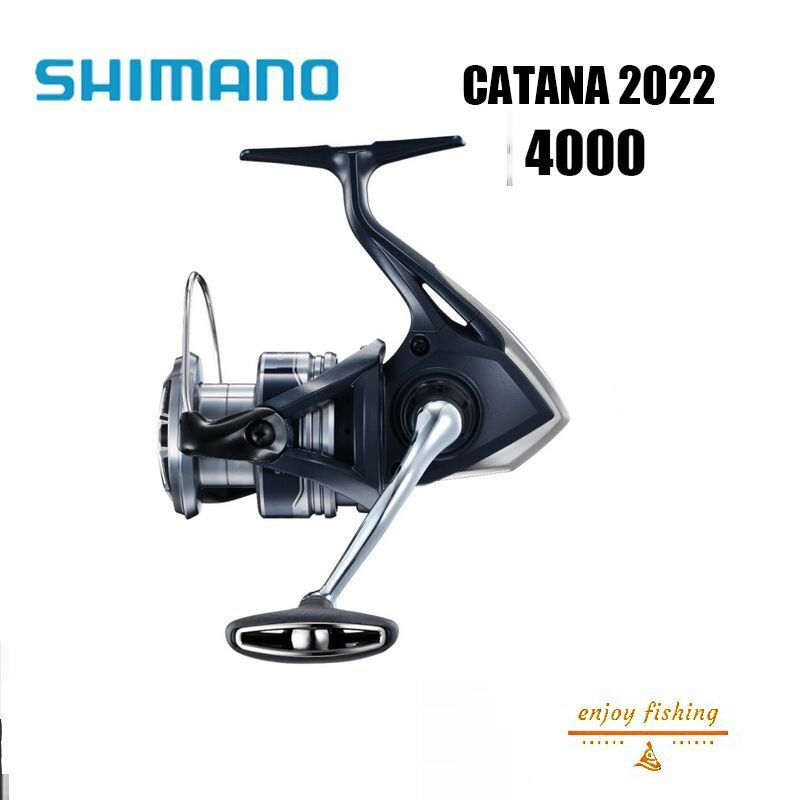 Shimano Catana 4000 2022 Надёжная катушка для пресноводной и прибрежной рыбалки Катушка