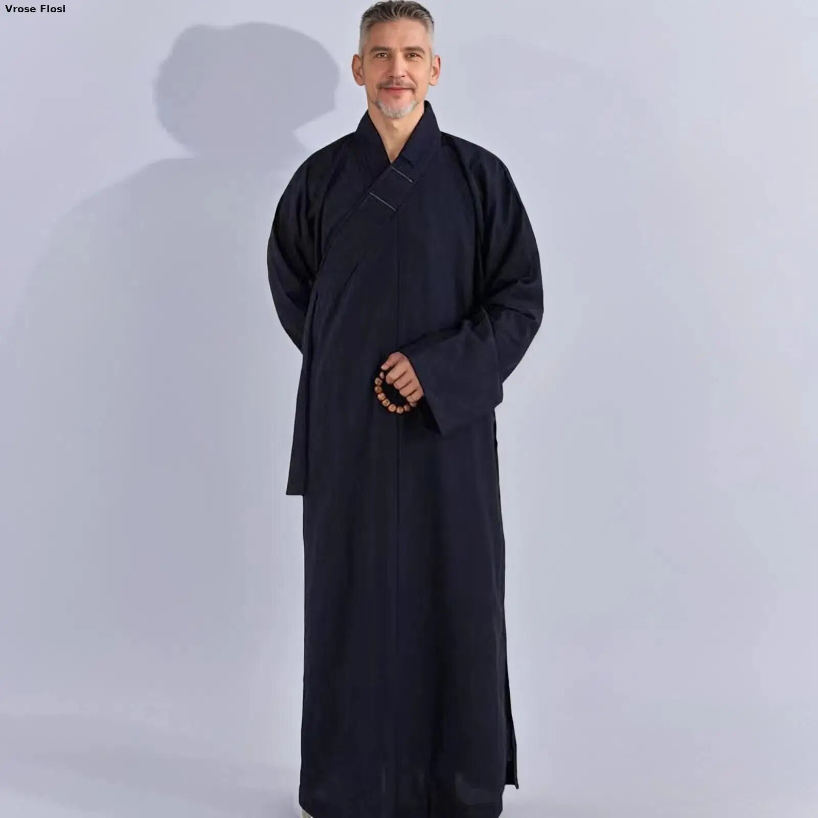 Китайские халаты для медитации KUCLUT Темно-синий, For Height 180cm, 04 Navy blue