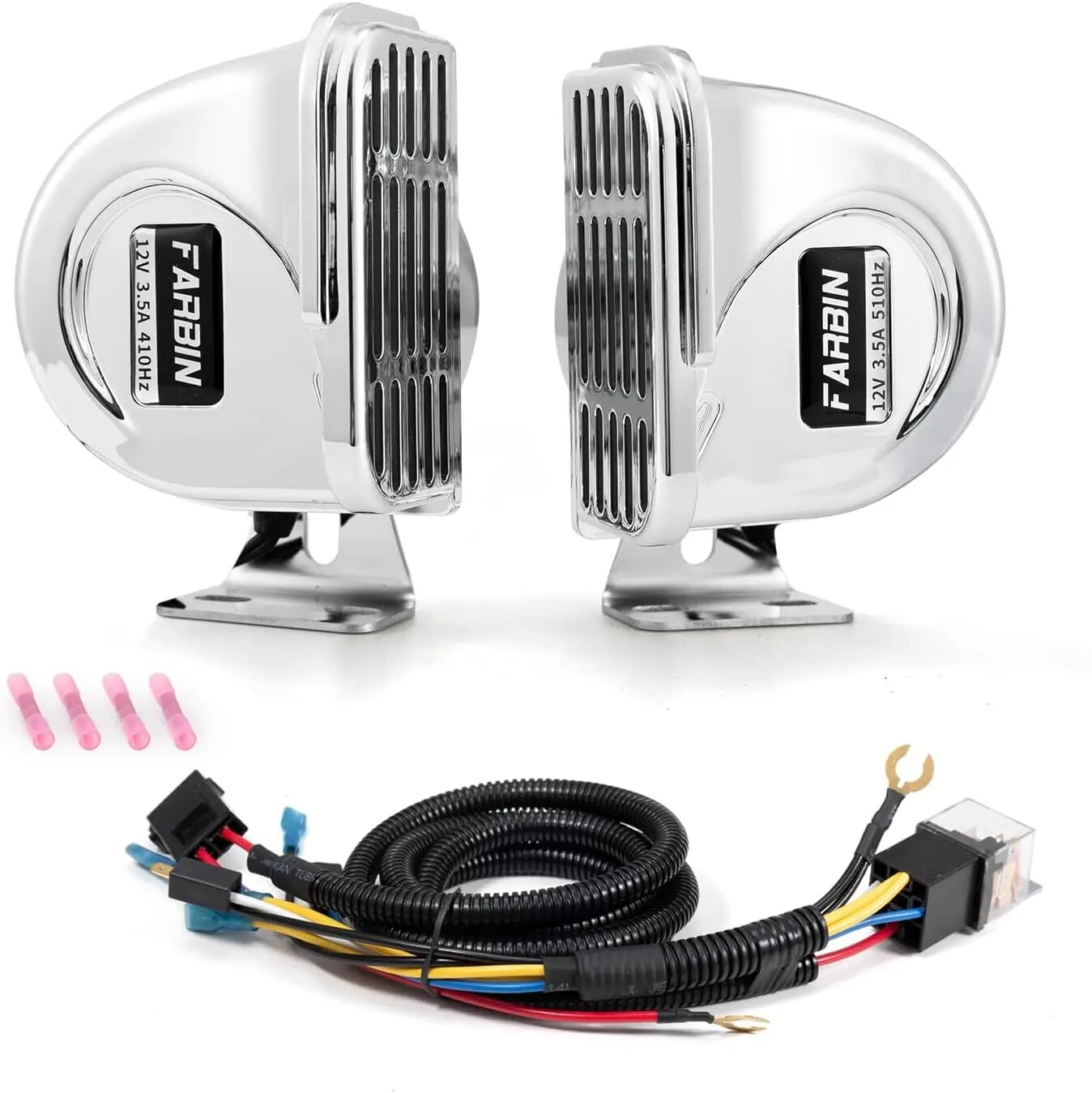 ALLREY 12 В морской электрический звуковой сигнал в виде улитки из нержавеющей стали Wire harness