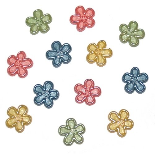 Пуговицы Dress It Up "В саду" декоративные, пластик