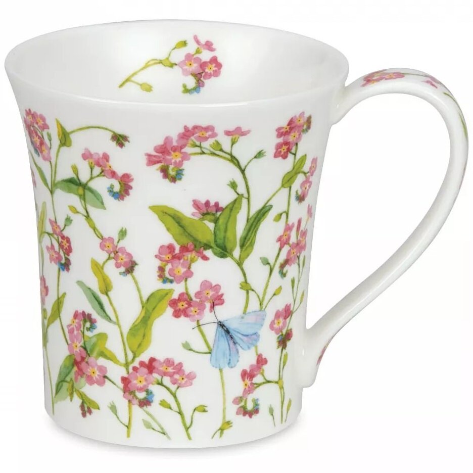 Кружка Dunoon Jura Pink Forget-Me-Nots 78561231