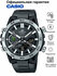 Наручные часы CASIO Edifice, черный, серебряный