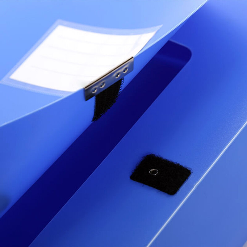 TANGO File Box Document Box Storage Box 55mm/10 Pack A4 File Contract Organizer, Thickened PP Velcro, High-Quality Foldable Crush-Resistant And Drop-Resistant Office Supplies