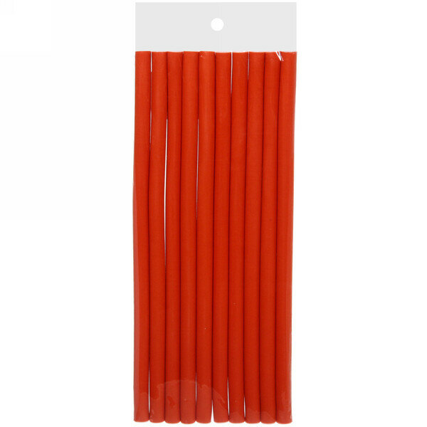 Бигуди-бумеранги 10 шт диаметр 10 мм длина 24 см для завивки волос создания локонов укладки мелкие кудри