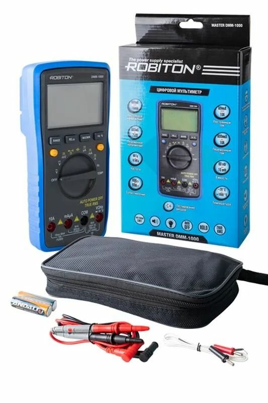 Цифровой мультиметр Robiton Master DMM-1000