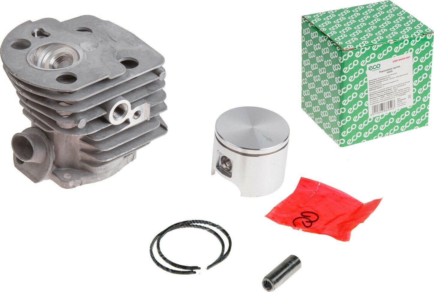 Поршневая группа для двигателя бензопилы ECO HU55 (CSP-HU55-001)