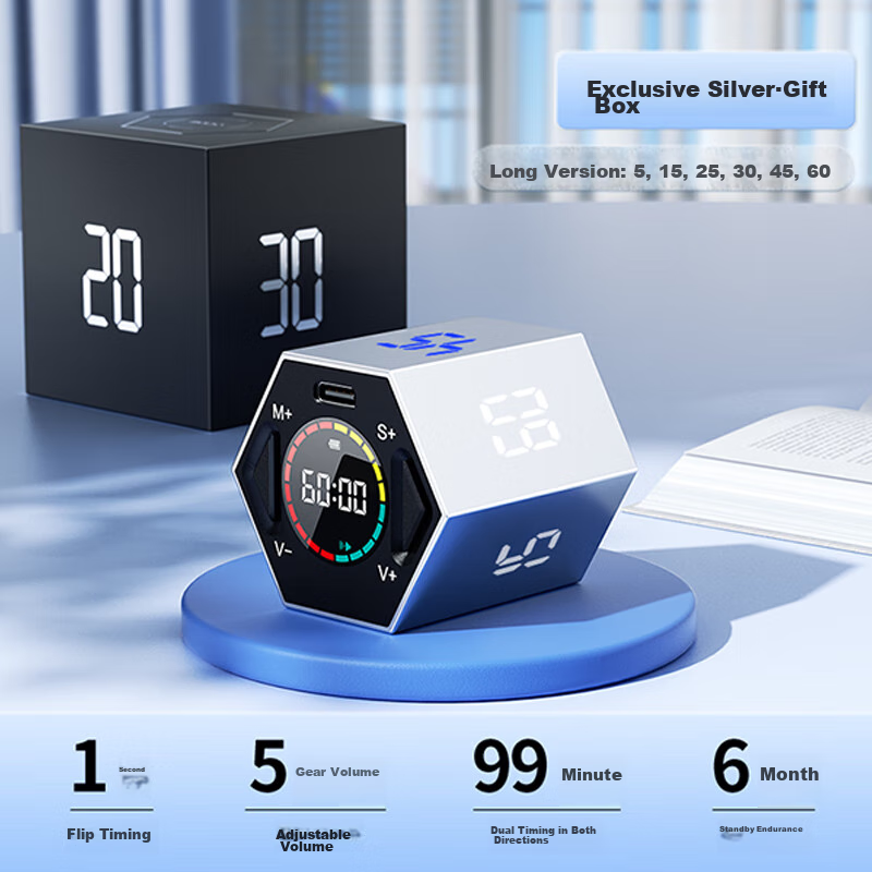 Llano Flip Timer для детей управления временем обучение самодисциплина напоминание по домашней работе LED дисплей