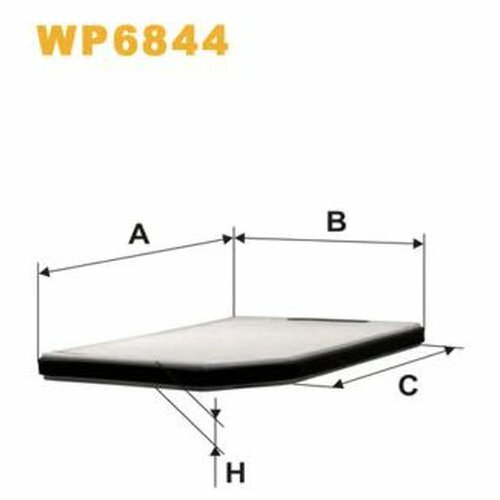 Фильтр салона Wix WP6844 для Renault Laguna I