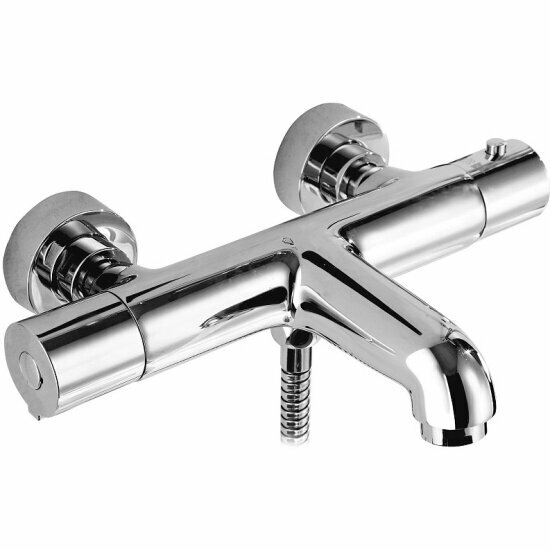 Смеситель для ванны и душа Aquatek AQ1043CR вега термостатический