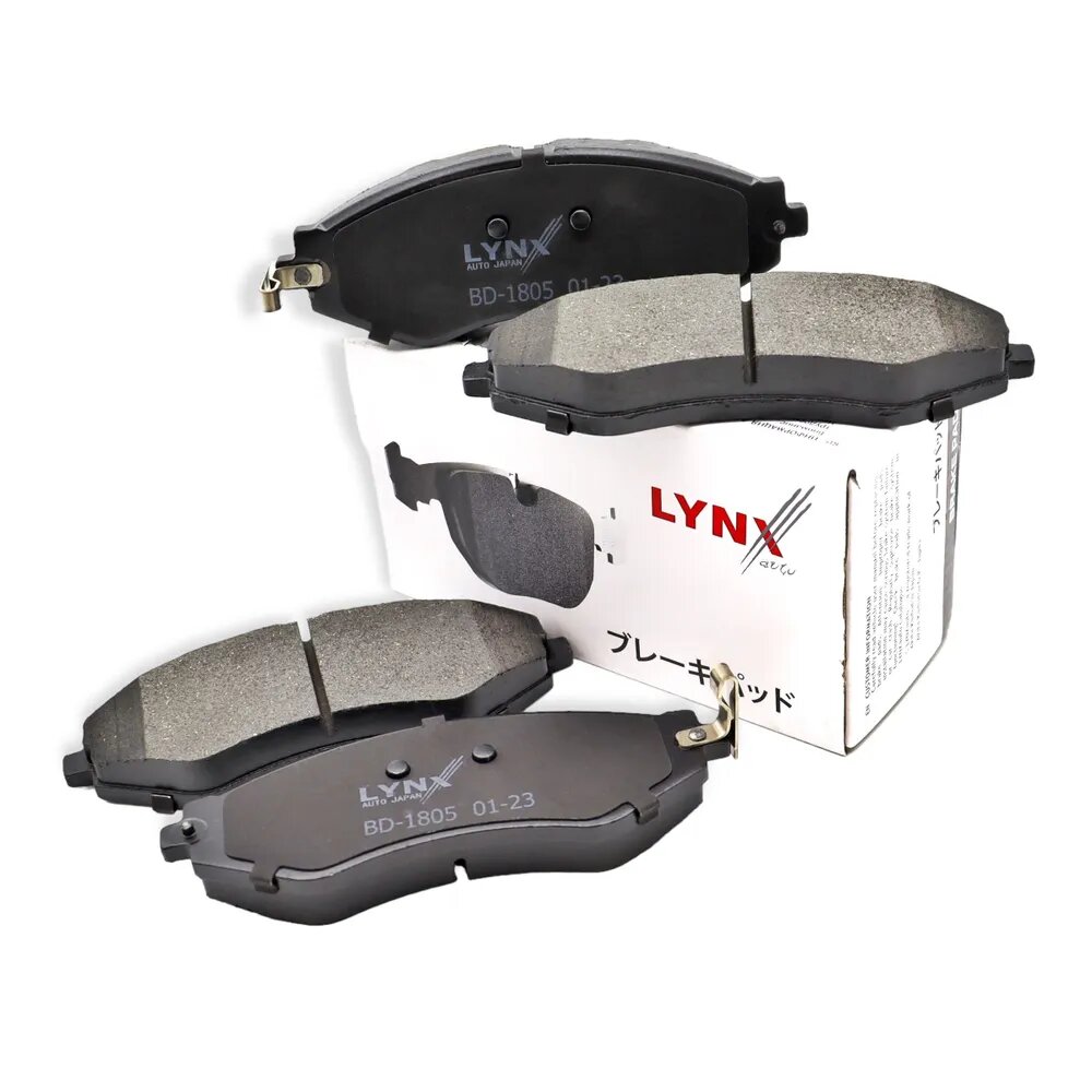 Тормозные колодки для Chevrolet Lacetti, передние, LYNXauto BD1805, 96405129 / 96281937