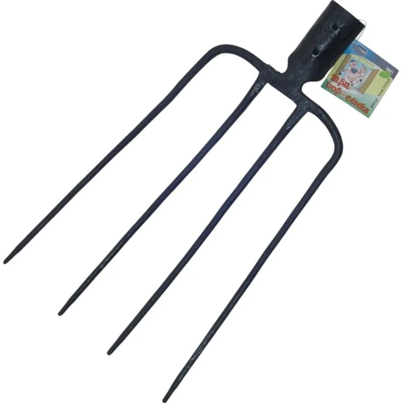 Вилы копальные 4-рогие 20x29 см без черенка 2226612