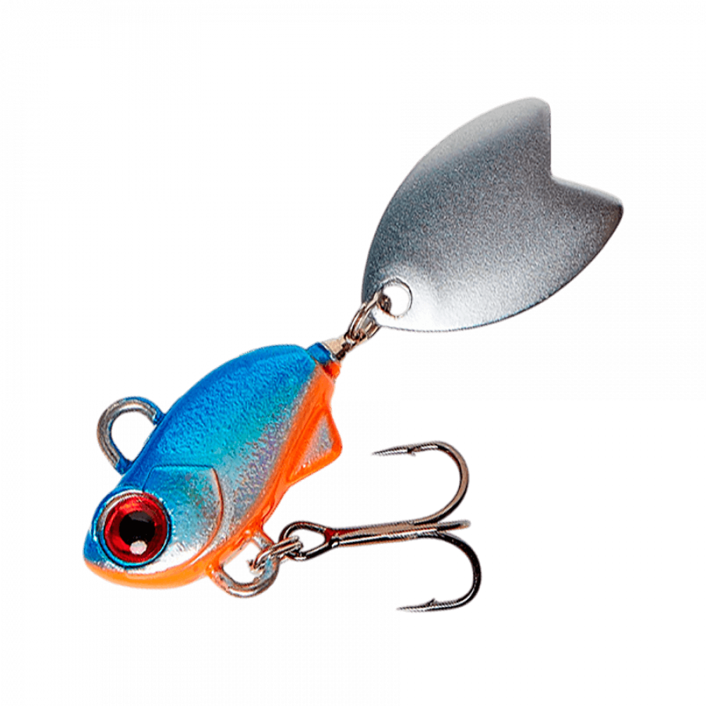 Тейл спиннер Narval Fishing Buzzing Bug #002-Blue Back Holo - размер 4.3 см