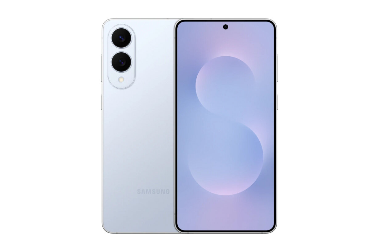 Смартфон Samsung Galaxy S25 Edge, 12/256Gb, Icyblue Titanium (nano SIM+eSIM)