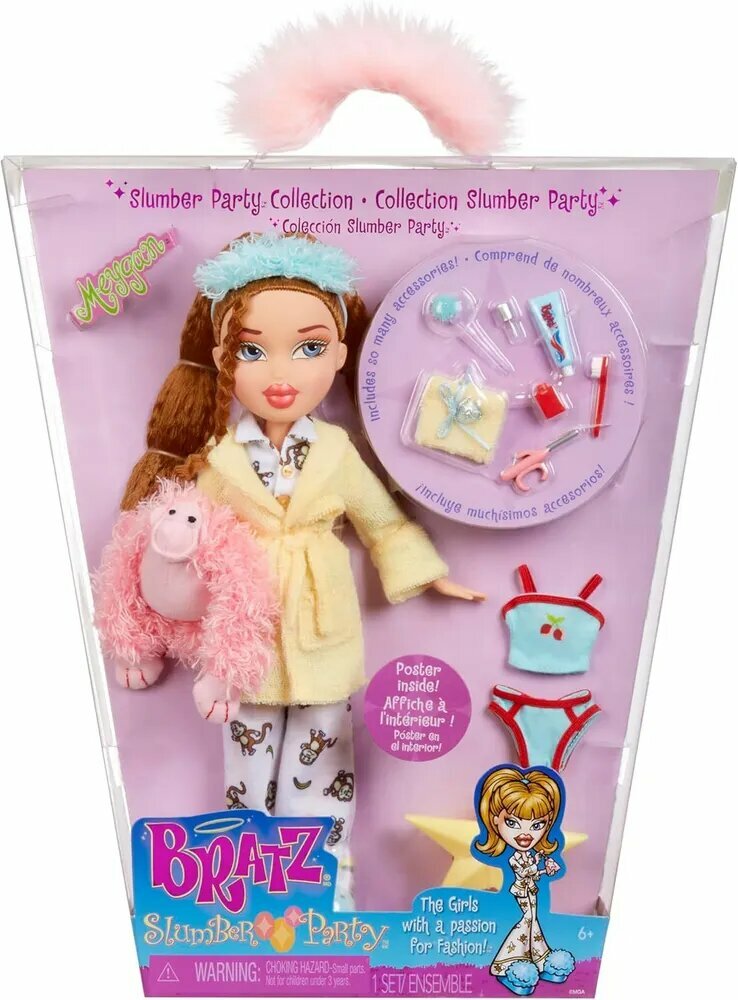 Братц пижамная вечеринка Мейган Bratz Slumber Party Meygan