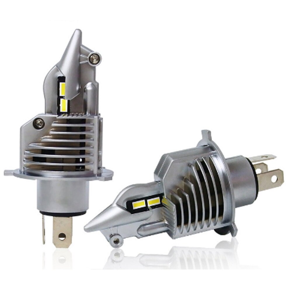 H4 светодиодные лампы фар Прожектор 5000LM Яркие автомобильные фары 9-36 В светодиодные фары