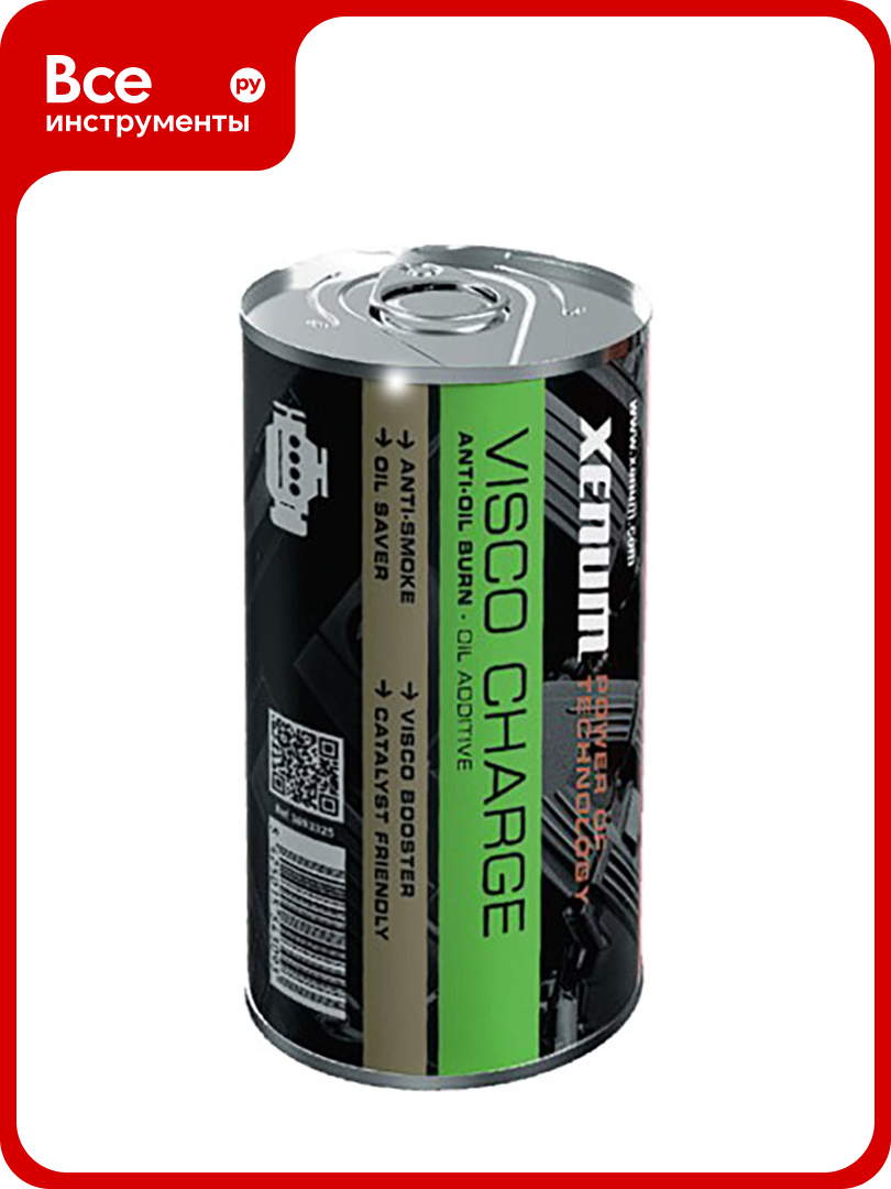 Присадка в масло XENUM для изношенных двигателей Visco Charge, 0,325 л, Особенно эффективно в старых двигателях