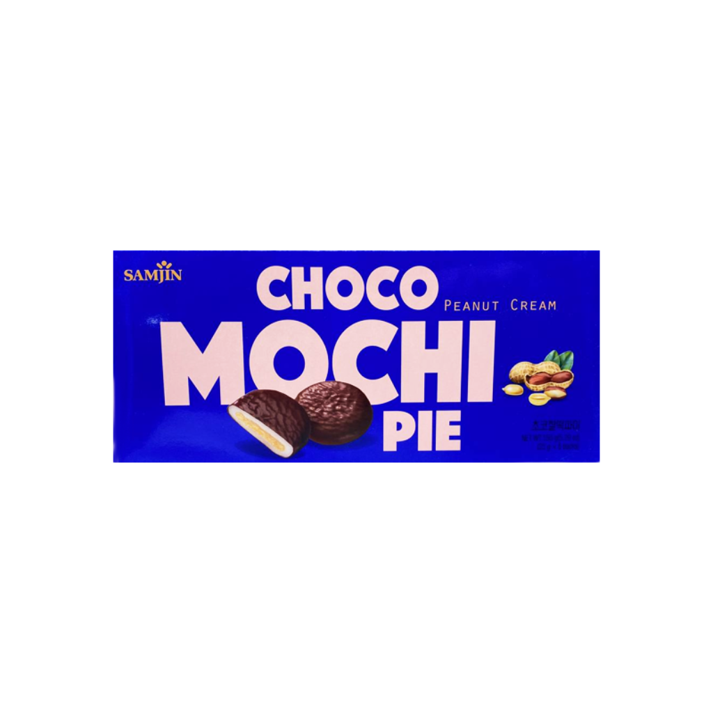 Моти Samjin в шоколаде с арахисовой начинкой 150 г, Южная Корея