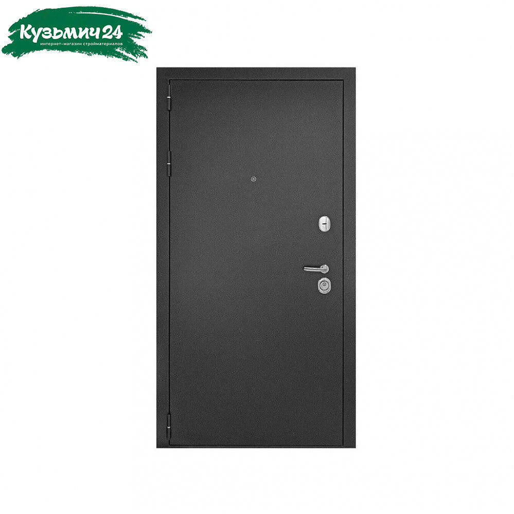 Дверь металлическая Дверной континент, Рубикон Царга Капучино 2050х960 мм, входная, Левая L, 1 шт.