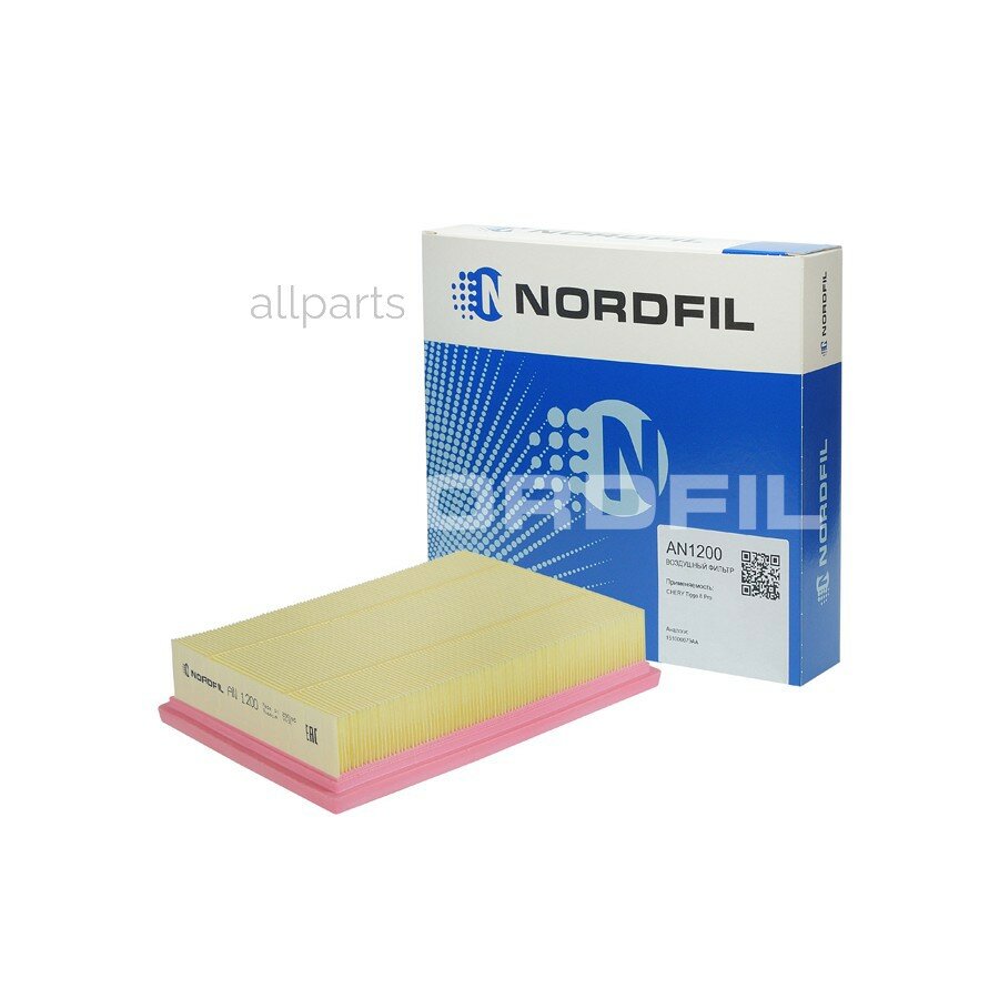NORDFIL AN1200 Фильтр воздушный CHERY OMODA C5 TIGGO 7 Tiggo 8 TIGGO 8 PLUS TIGGO 8 PRO TIGGO 7 PLUS ARRIZO 5