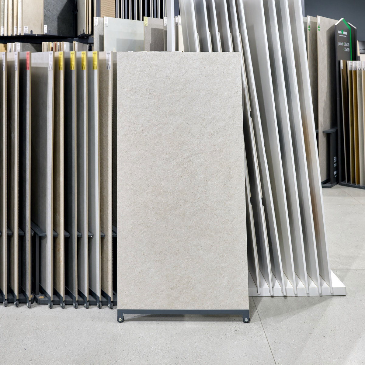 Керамогранит Neodom Basalt Stone White Matt Str 60x120 N40041 бетон матовая Глазурованная, Износостойкая, Морозостойкая, морозостойкая