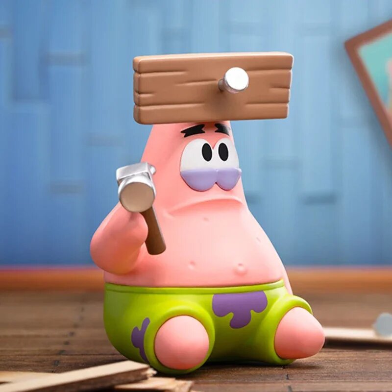 POP MART SpongeBob SquarePants Daily Quirks Фигурки Коричневый, Handyman