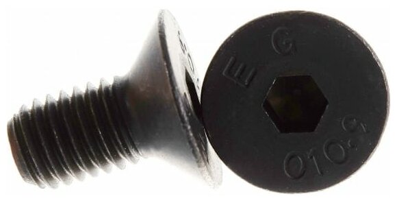 Винт DIN7991 М16х60 10.9 окс HEX 10 (упак 25 шт)