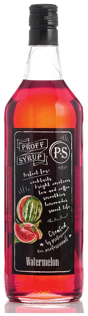 Сироп ProffSyrup Watermelon (Арбуз), 1л