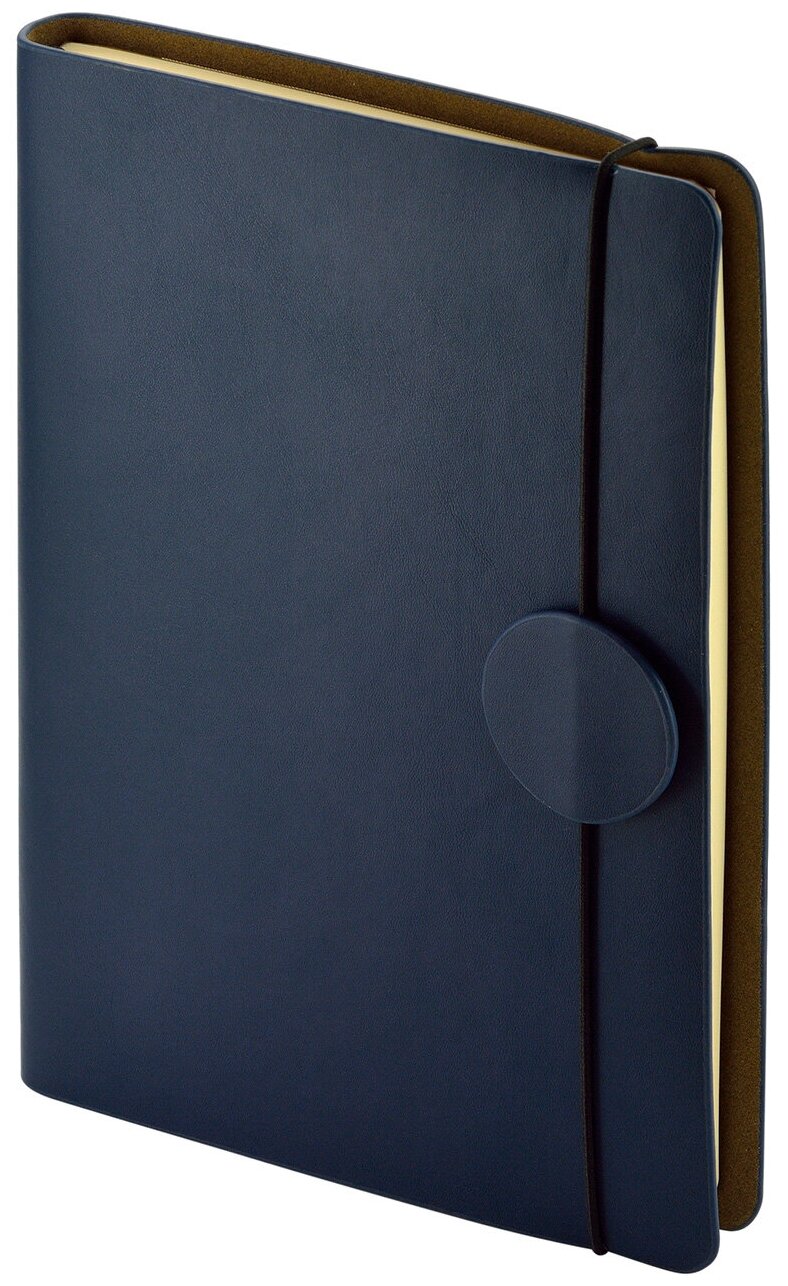 Ежедневник BrunoVisconti недатированный, А5 (142 х 205 мм), "PALERMO" темно-синий 272 стр, Арт. 3-224/02