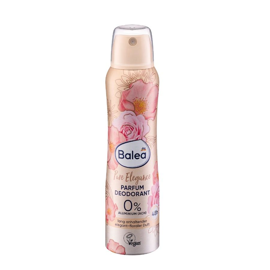 Дезодорант антиперспирант Balea - Pure Elegance, 150мл, 48ч, 1шт