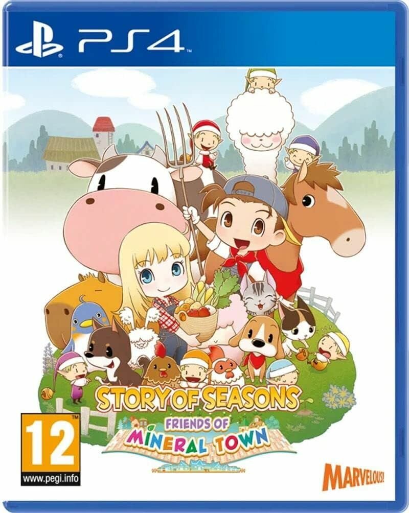 Игра Story of Seasons - Friends Of Mineral Town (PlayStation 4, Английская версия)