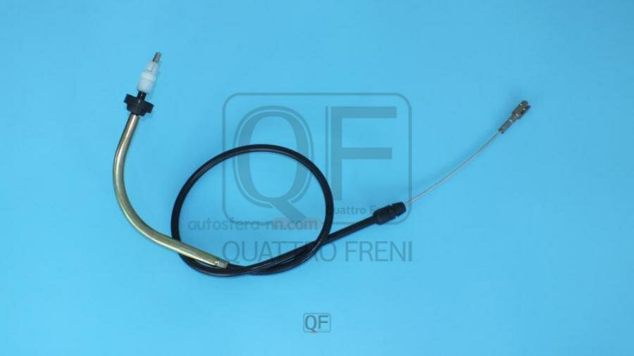 QUATTRO FRENI QF16F00046 QF16F00046_трос ручного тормоза центральный! 715mm -SWB\ Ford Transit 00-06