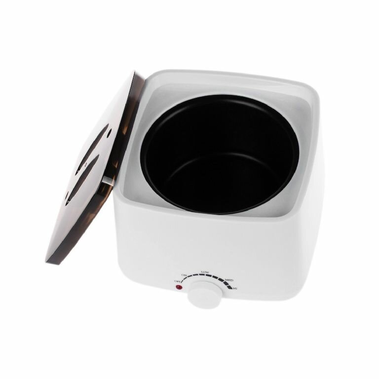 Воскоплав баночный с антипригарным покрытием, 400 мл, белый