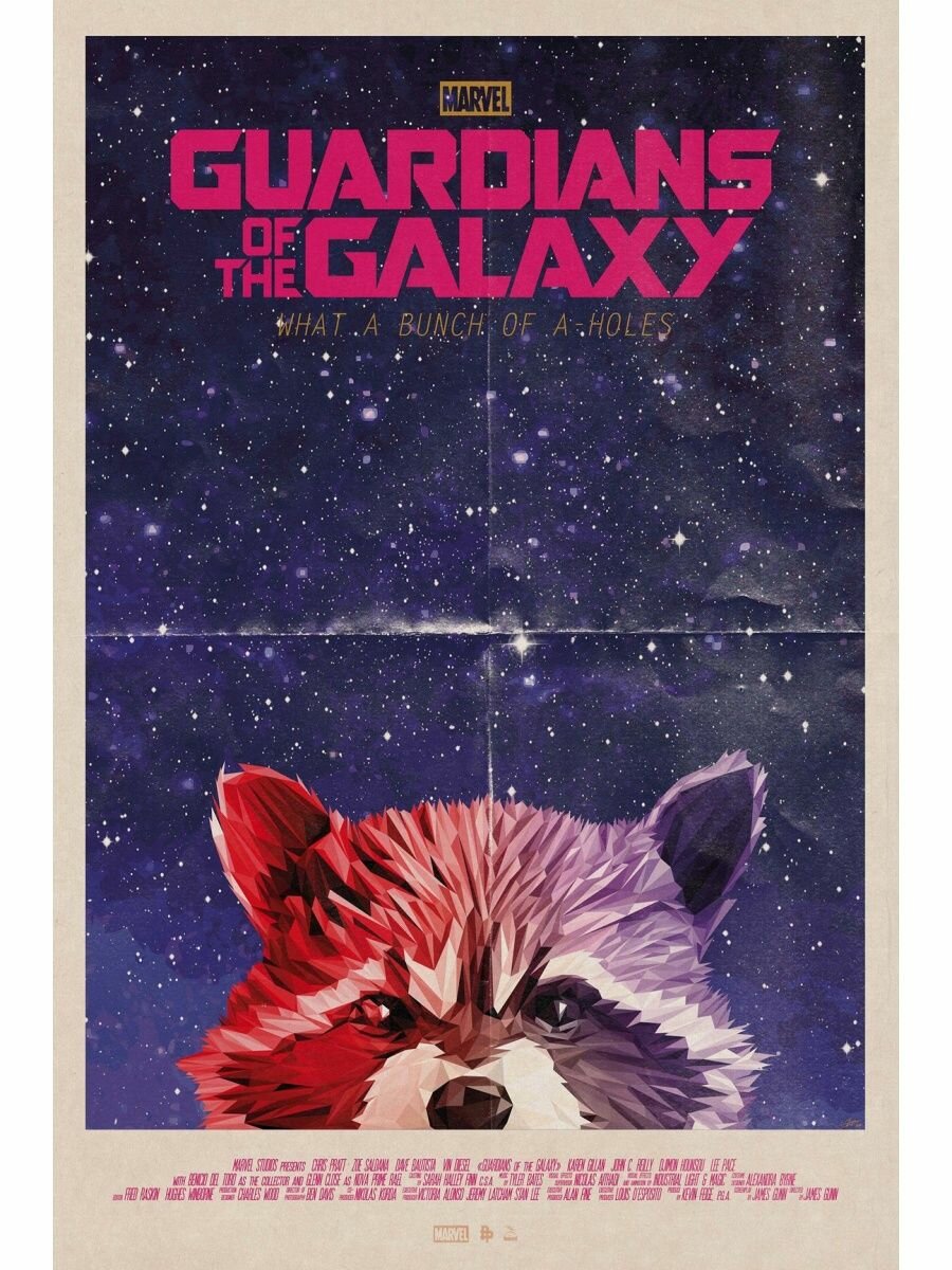 Постер "Стражи галактики. Ракета"