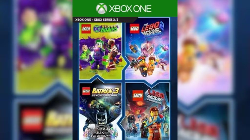 Игра The LEGO Games Bundle (4в1), цифровой ключ для Xbox One/Series X|S, Русский язык, Аргентина