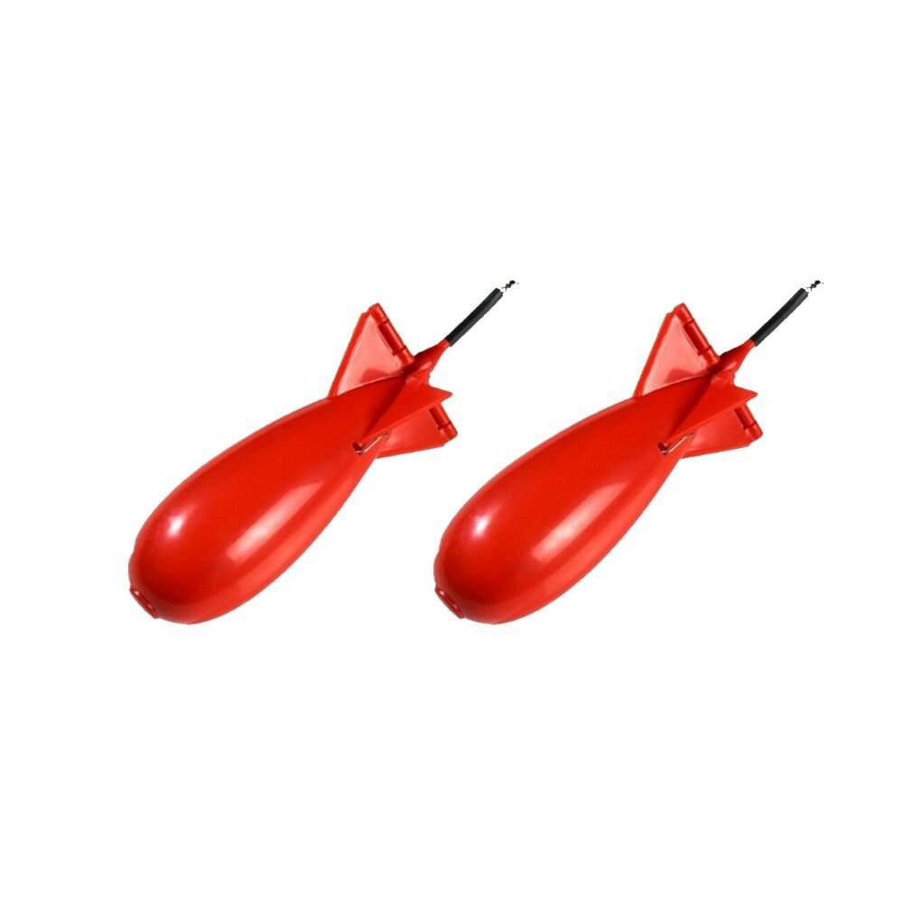 Спомб-ракета для прикормки Vasakura красная средняя 2 шт