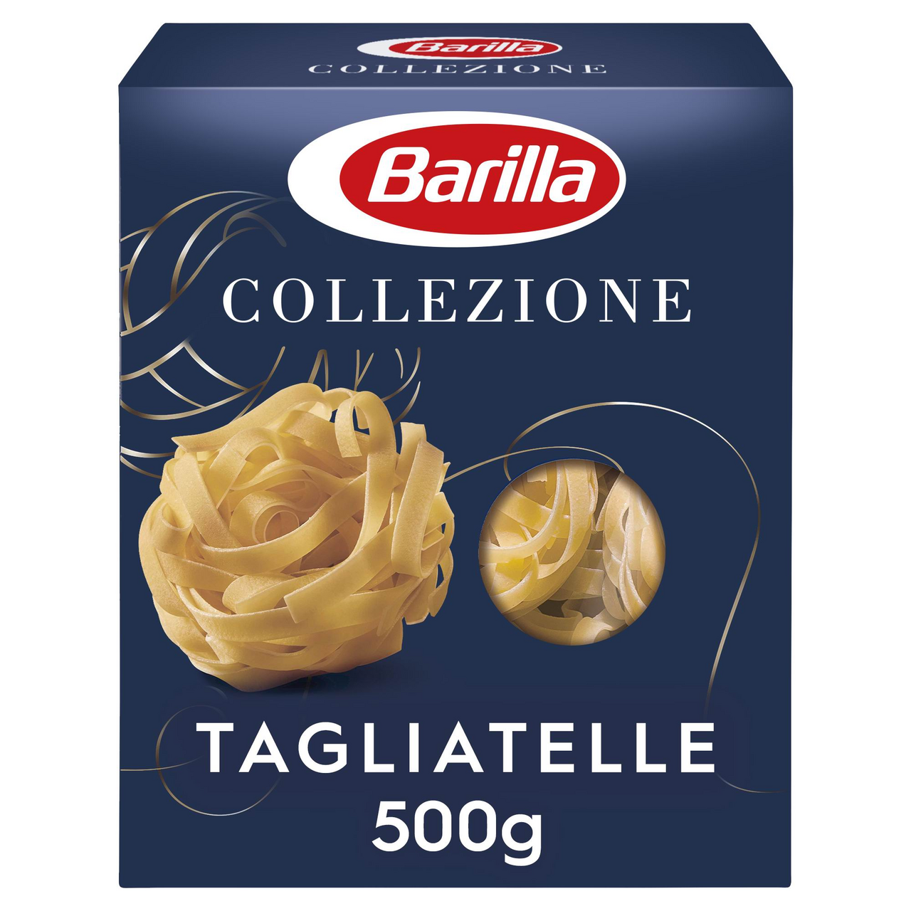 Макароны BARILLA Collezione Tagliatelle, группа А высший сорт, 500г