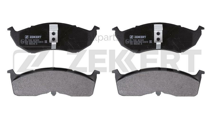 ZEKKERT BS-1330 Колодки торм. диск. передн. Chrysler 300 M 98- Concorde I-II 92- Voyager III 96- Dodge Caravan IV