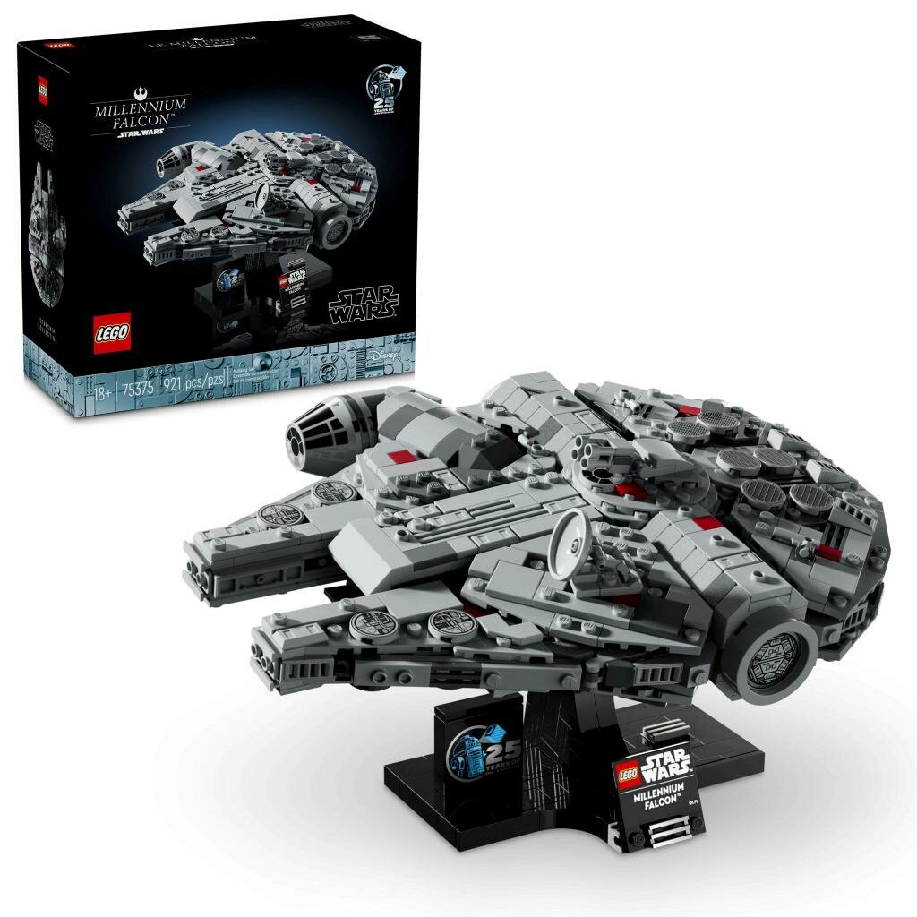 Конструктор LEGO Star Wars Сокол тысячелетия 75375, 921 деталь, от 18 лет