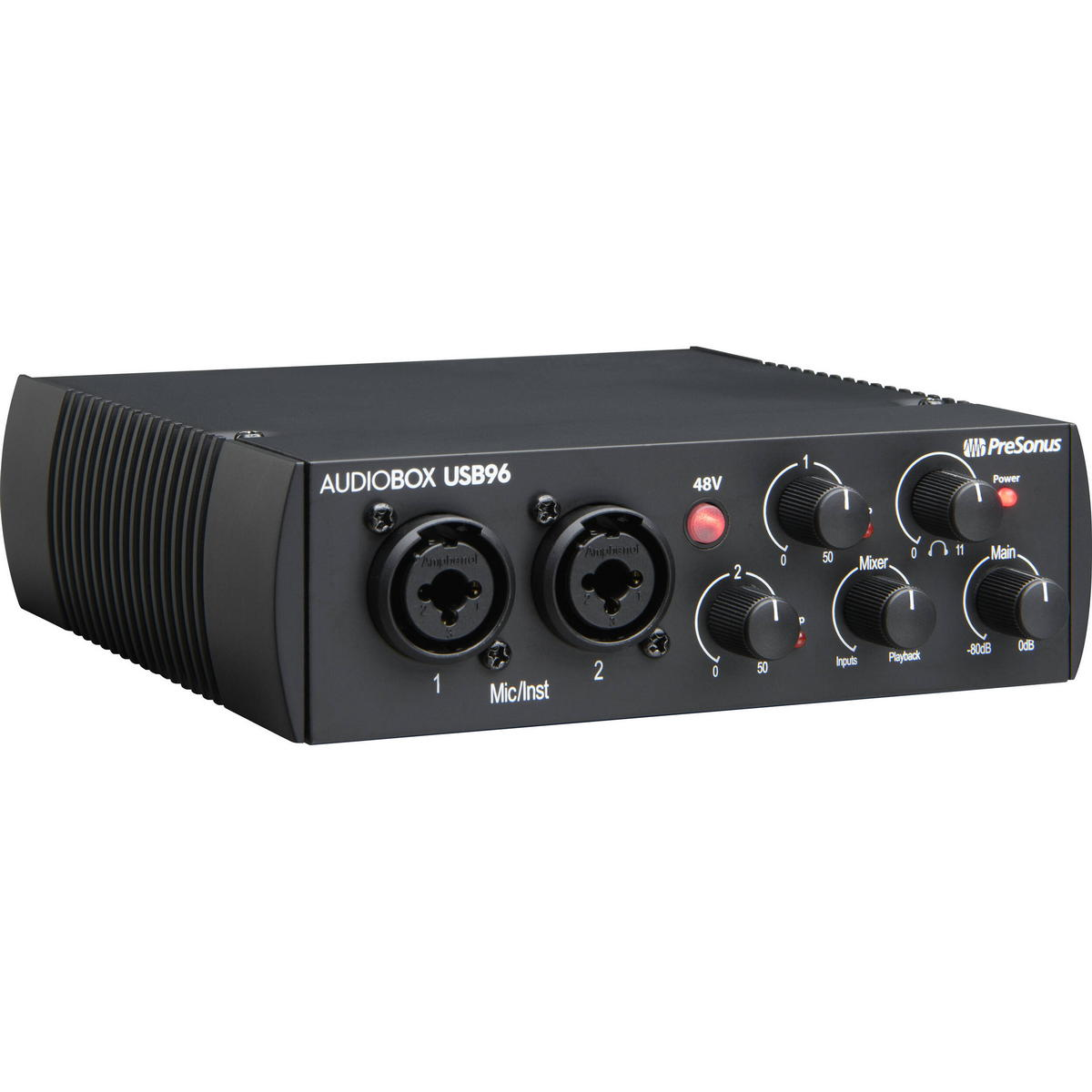 PreSonus AudioBox USB 96 25TH аудио/MIDI интерфейс 2х2 для РС или МАС 24бит/96кГц, ПО Studio One Art