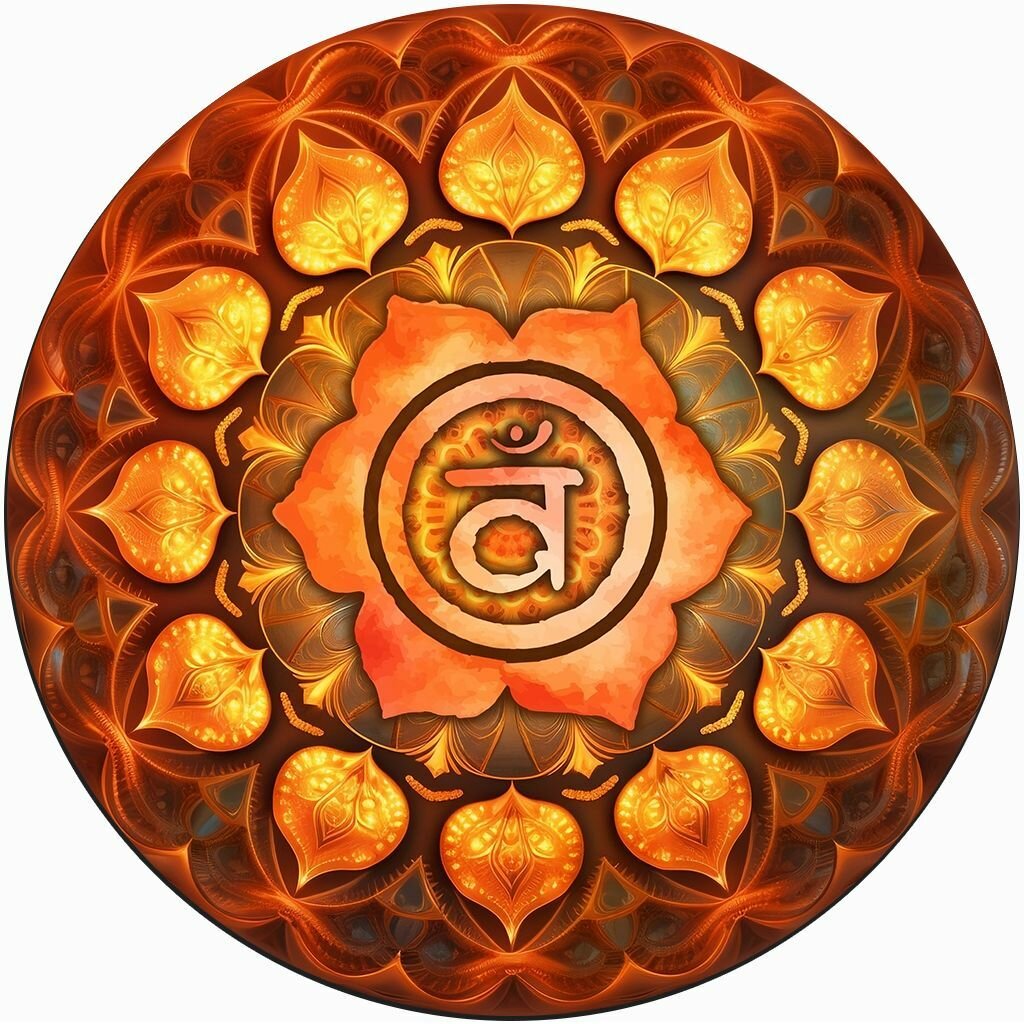 Деревянный пазл BoberBox "Чакра Свадхистхана - Наслаждение и деньги", 200 деталей