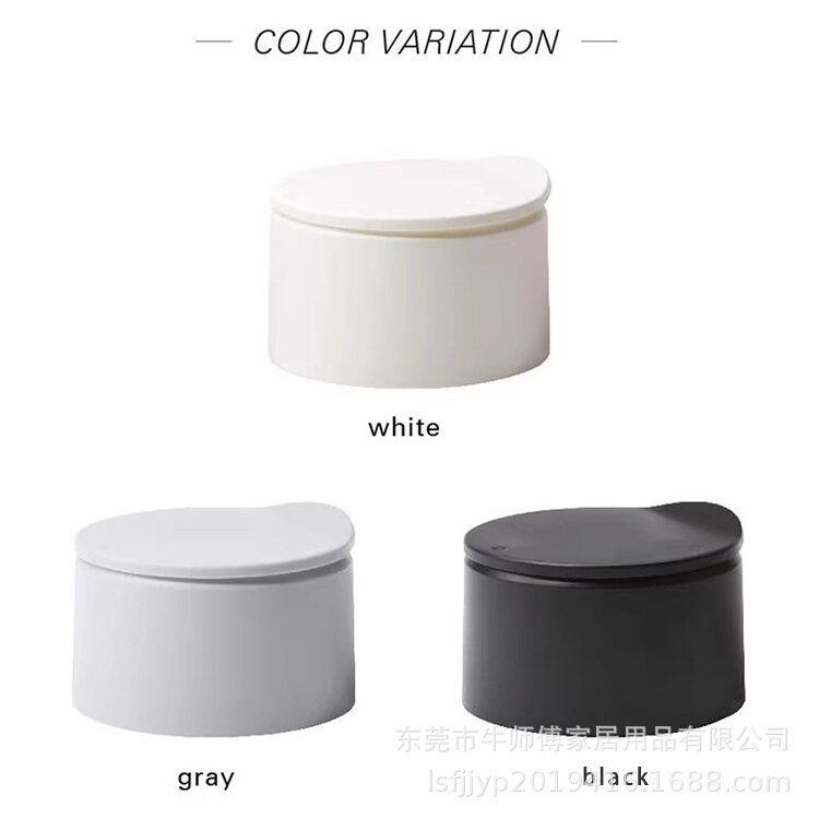 Мусорное ведро Jia Mei, нажимное, полипропилен, 100% новый материал, черное