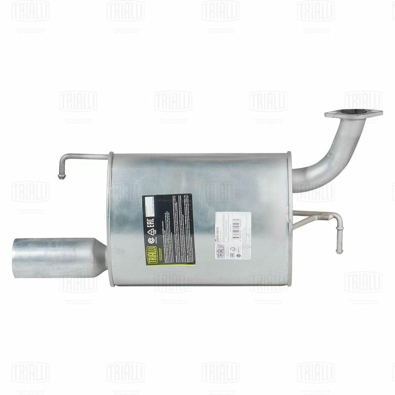 Глушитель для а/м Mazda 6 (07-) 2.0i/2.5i основной левый, Trialli EMM0375